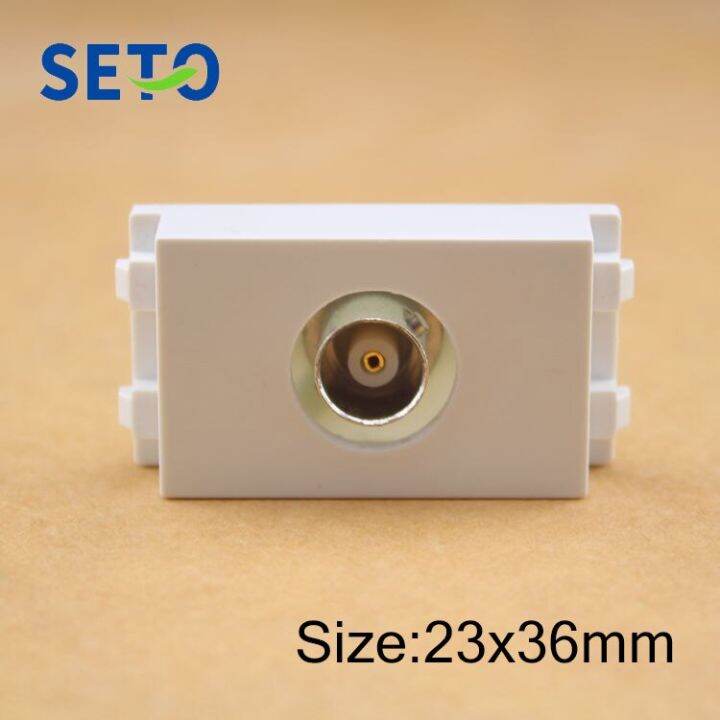 SeTo 128 Type BNC Monitor Module BNC Connector Keystone For Wall Plate ...