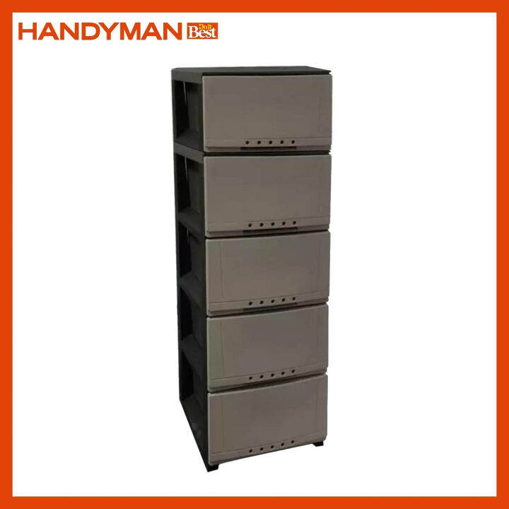 Megabox Drawer, 5-Layer - Black (MG164Q) | Lazada PH