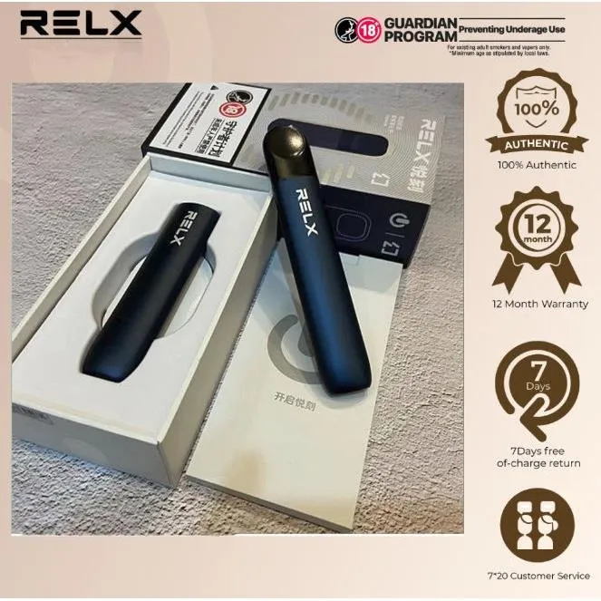 selling Authentic RELX Relx (5TH GEN) Kit ( Free pod inside ready use ...