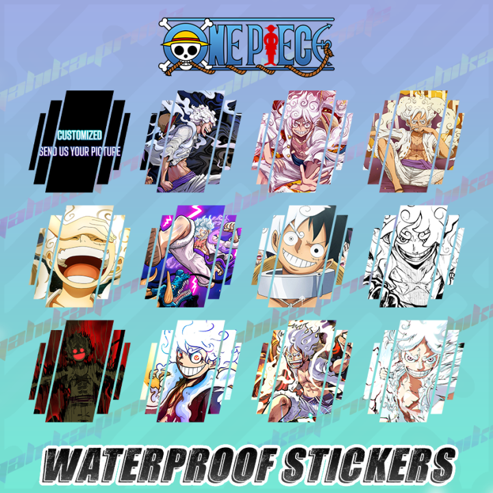 MONKEY D. LUFFY 】TILES WATERPROOF VINYL STICKER (ONE PIECE) SET 1 ...