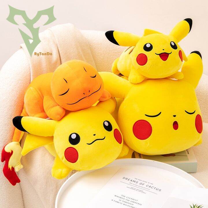 Cute Pokemon Plush Toys Pikachu Squirtle Charmander Stuffed Plush Doll ...