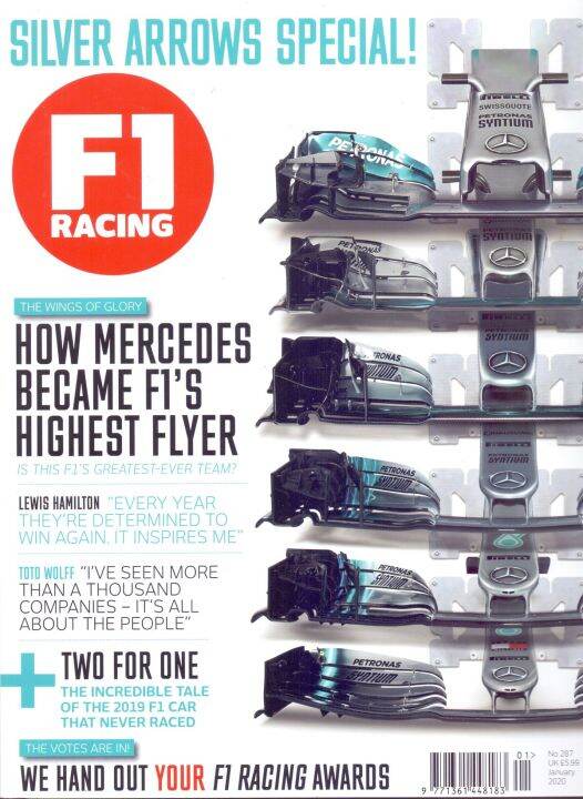 Original English magazine F1 Racing F1 Racing magazine January 2020 ...