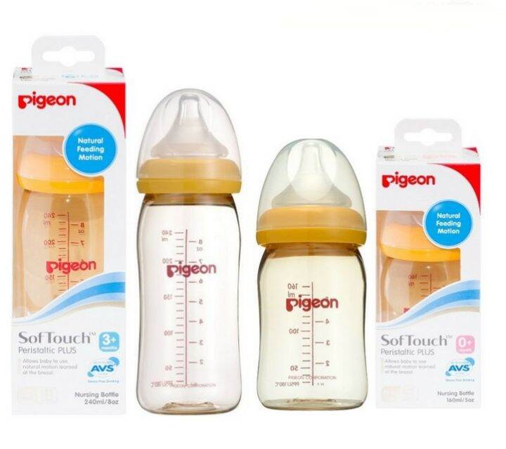 Pigeon Softouch Wide-Neck PPSU Bottle | Lazada
