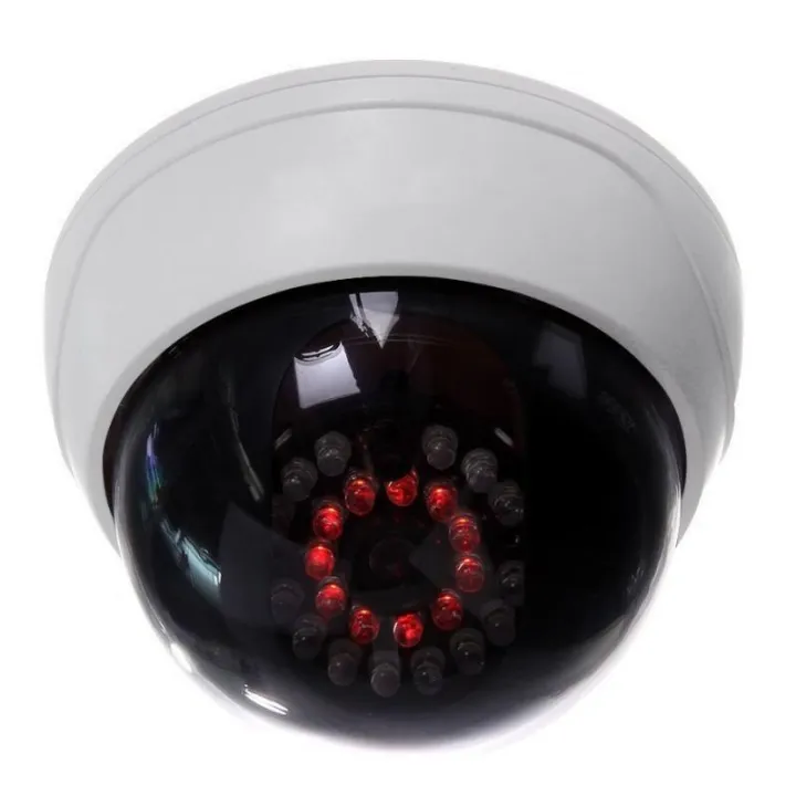 Indoor CCTV Fake Dummy Dome Security Camera with IR LEDs White | Lazada PH