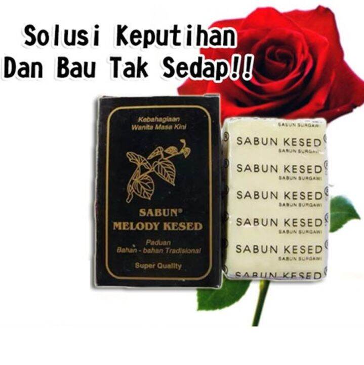 Sabun Kesed Melody - Sabun Sirih Bagian Kewanitaan BPOM - Keset Atasi ...