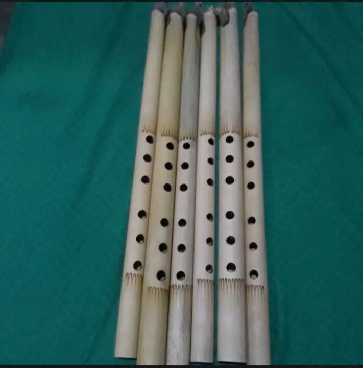 Suling bambu sunda paket 6pc lebih hemat BISA COD(Bayar di tempat ...