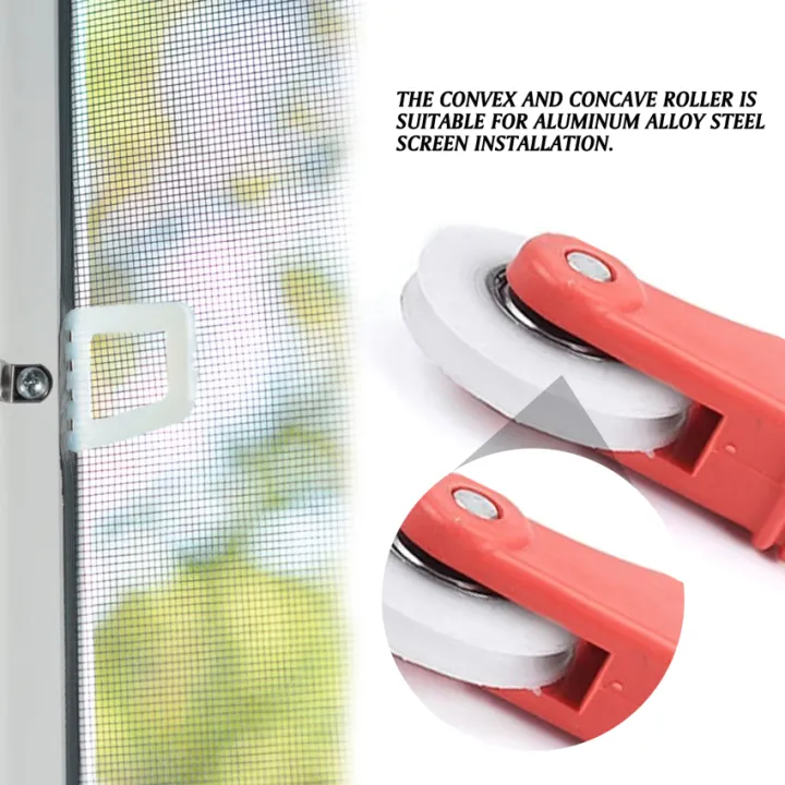 Screen Door Window Installation tool Rubber Gauze Wheel Window Install ...