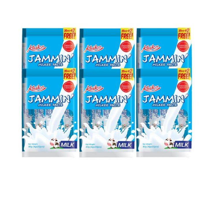 Keiko Jammin Milkee Paste 80G X 6 packs | Lazada PH