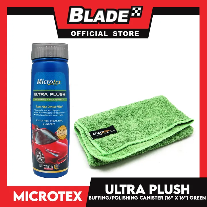 Microtex Ultra Plush Buffing/Polishing Cloth in Canister MA-005C ...