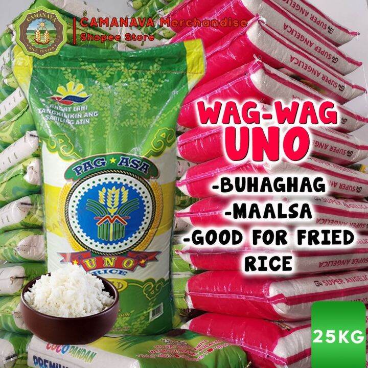 Uno Rice Wag (Maalsa) 25KG | Lazada PH