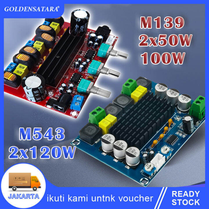 2.1 Channel Ampli Power Subwoofer Kit 12v Power Amplifier Class D 10w ...