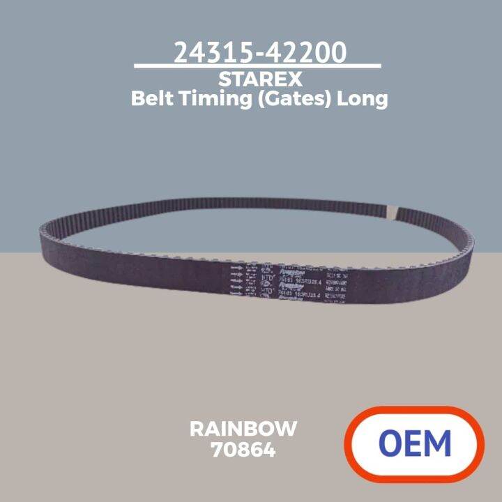 2431542200 Belt Timing (Gates) Long for HYUNDAI Starex [OEM] Part ...