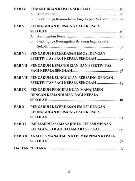Manajemen Kepemimpinan Kepala Sekolah Novianty Djafri | Lazada Indonesia Manajemen Kepemimpinan Kepala Sekolah Novianty Djafri | Lazada Indonesia