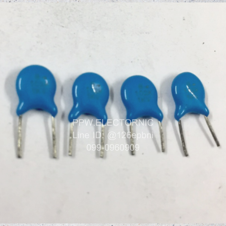10ชิ้น 102K 1KV (1000PF) ขาห่าง5มิล คาปาซิเตอร์ เซรามิก capacitor ...