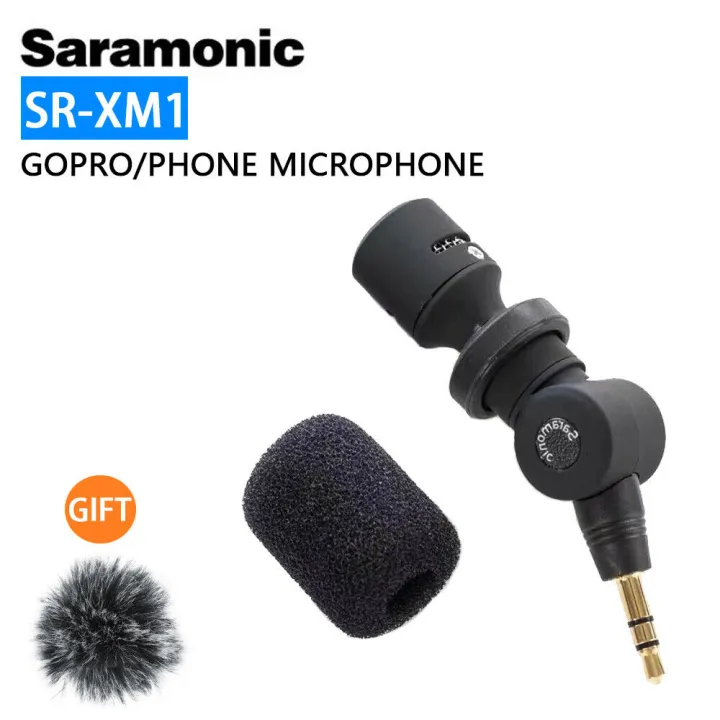Saramonic SR-XM1 3.5mm Wireless Omnidirectional Microphone Video Mic ...