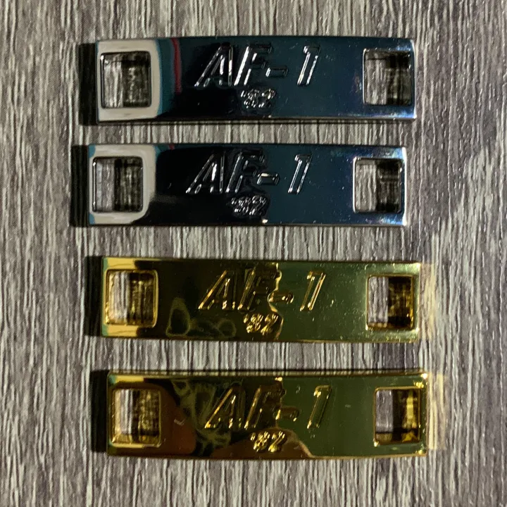 AIR FORCE 1 METAL PLATE V2 - CUSTOM MADE - SNEAKER ACCESSORIES ...