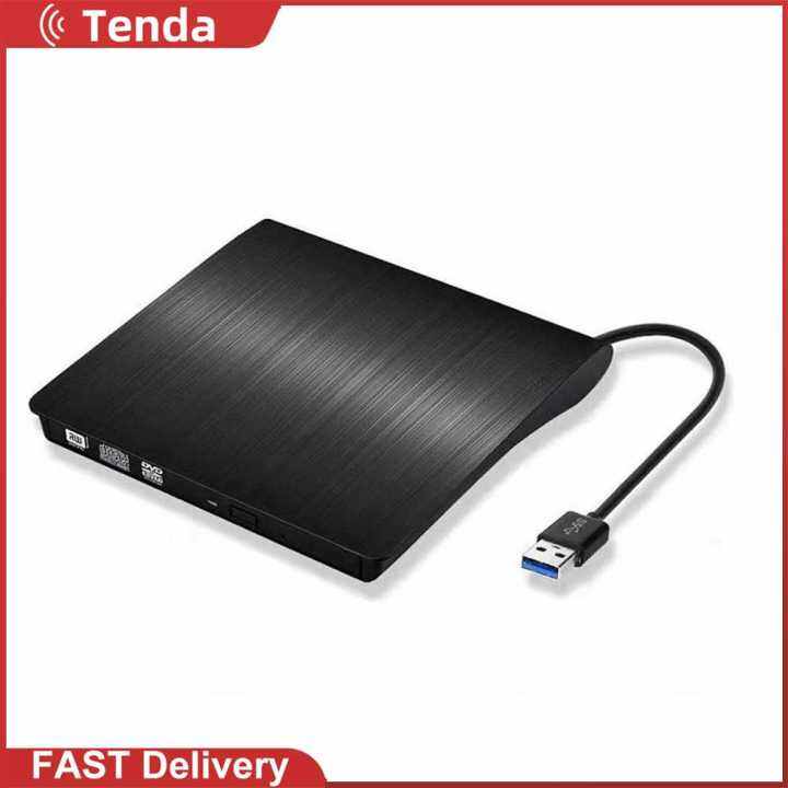 USB 3.0 Eksternal DVD CD Writer Drive Burner Reader Player Optical ...