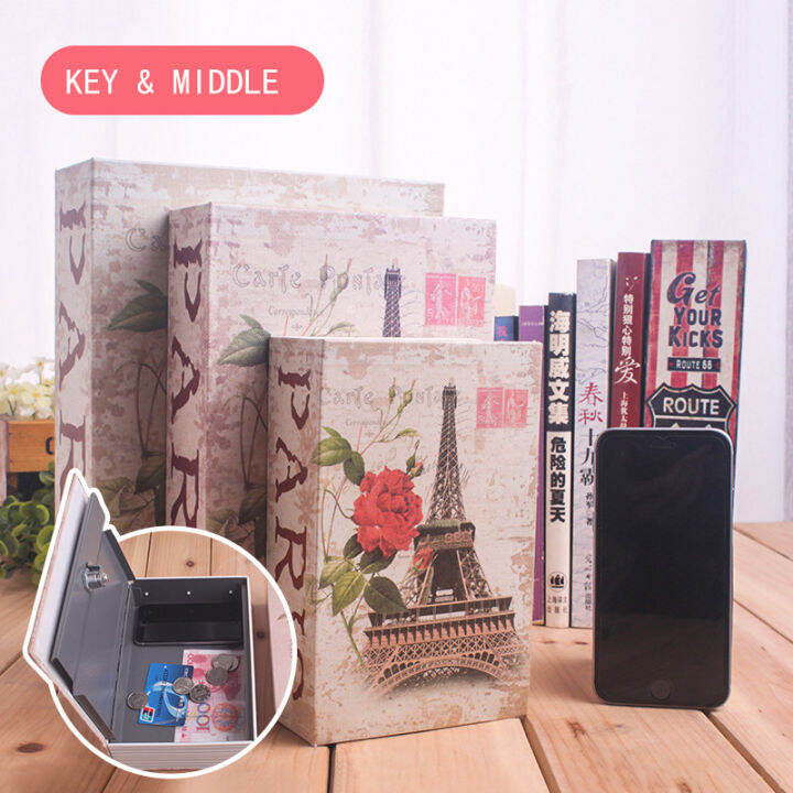 Vault Lock Dictionary Safe Box Book Money Hidden Secret Security Safe ...