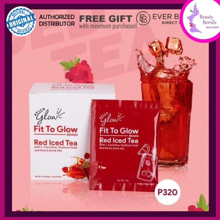Fit to Glow Red Iced Tea | Lazada PH