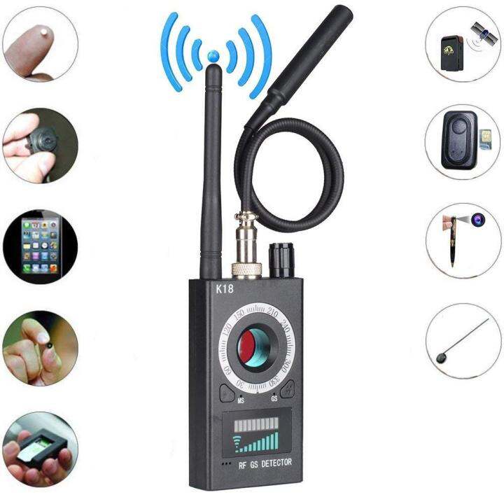 Full Range Anti - candid Anti-eavesdropping Multi-function Detector Camera GSM Audio Bug Finder ...