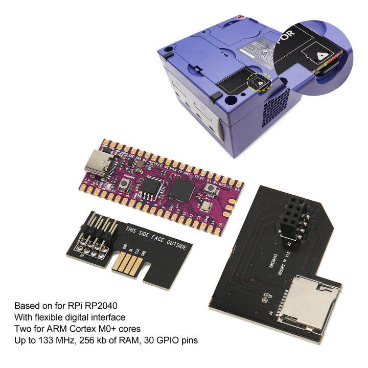 Microcontroller Replacement Modchip, Low Power Consumption Microcontroller Board Dual Core with ...