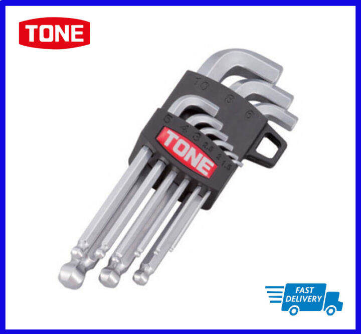 Tone Hex Key Wrench L-Type ประแจแอล ประแจหกเหลี่ยม BS900S ชุดประแจแอล ...