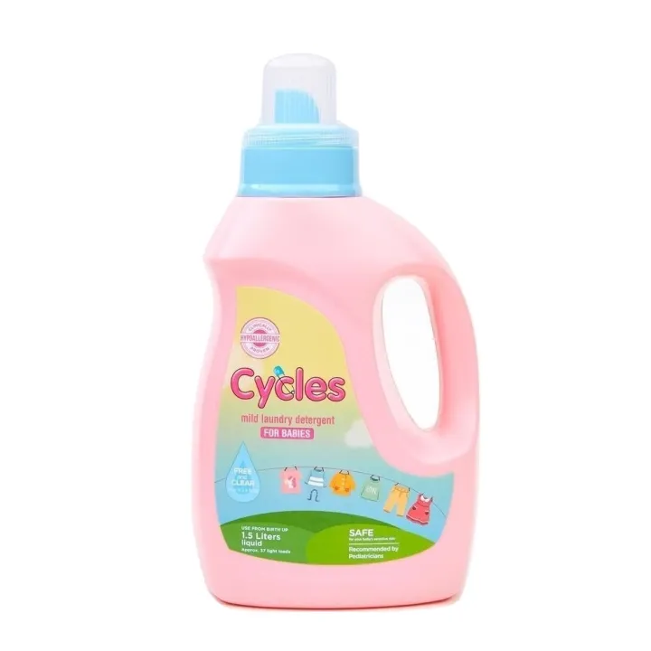 Cycles Mild Liquid Laundry Detergent for Babies 1.5L | Lazada PH