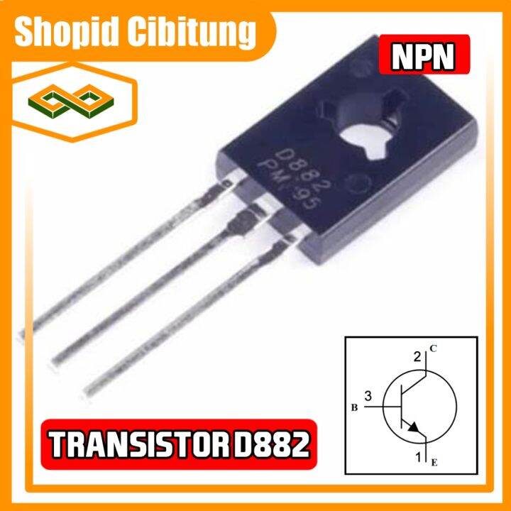 TRANSISTOR D882 NEC (2SD882) Transistor NPN | Lazada Indonesia