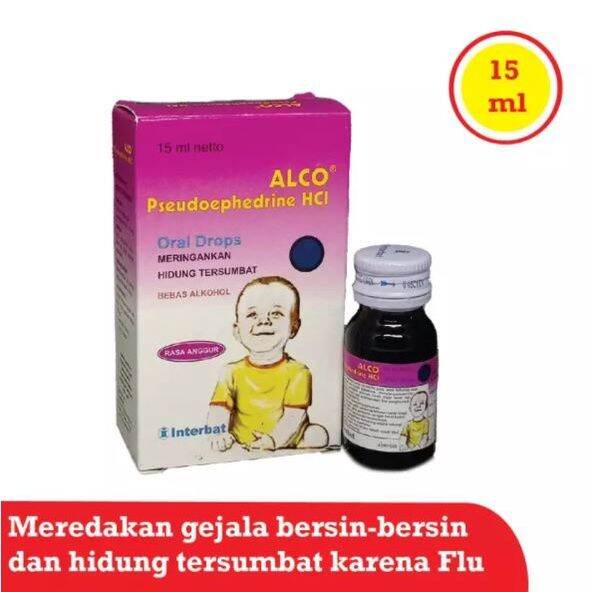 Alco Oral Drop 15 ml Obat Pilek dan Hidung Tersumbat -PRODUK BPOM ...
