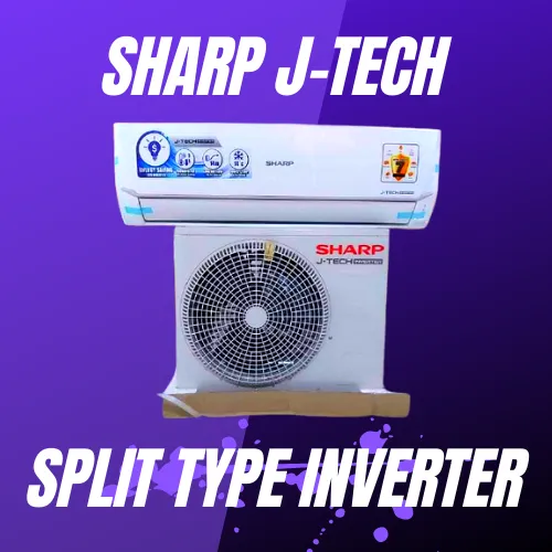 Sharp Inverter Air Conditioner 1.5HP J-Tech Split Type | Lazada PH