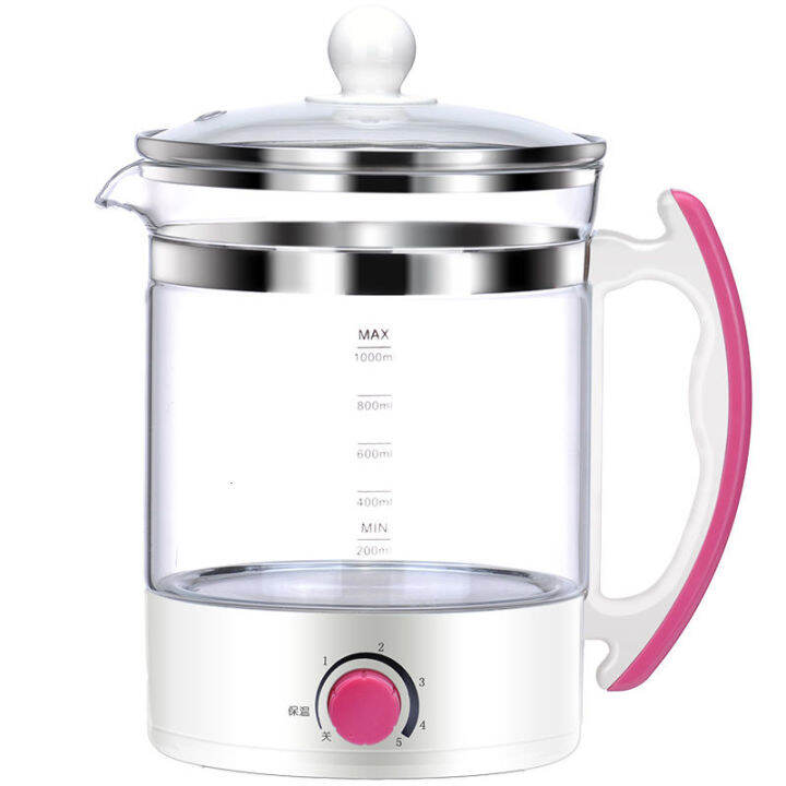 uuedhp-Mini 1L integrated glass health pot stewed Tremella pot electric ...