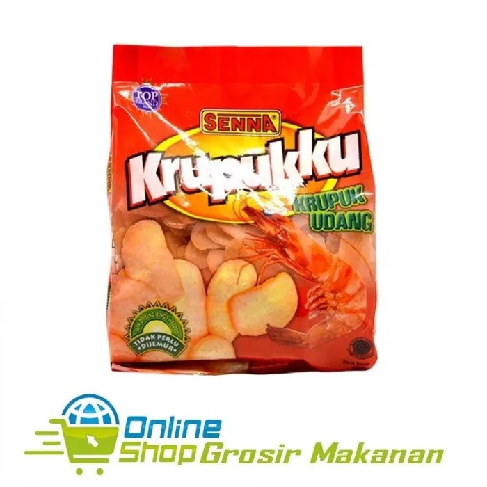 Bahan Mentah - Kerupuk Gurih - Senna Kerupuk Rasa Udang 500 Gram ...