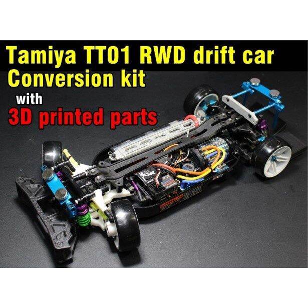Tamiya TT01 RWD drift car conversion kit 3D print model | Lazada Indonesia