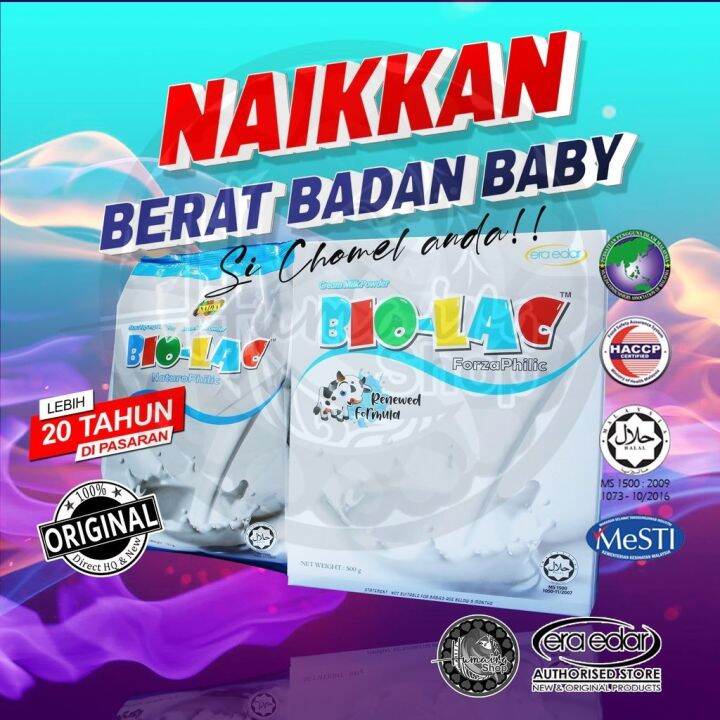 BIOLAC Susu Tambah Berat Badan Bayi Kanak Baby Kids Milk Formula Original Era Edar | Lazada