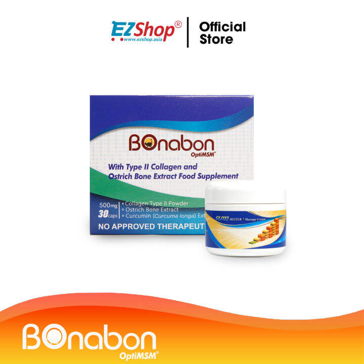 Bonabon with TYPE II Collagen and Ostrich Bone Extract Food Supplement ...
