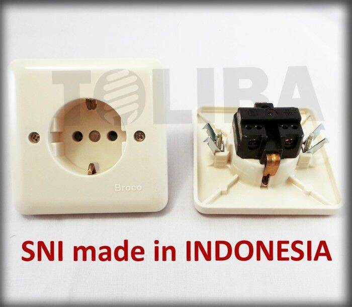 stopkontak broco / stop kontak tanam tembok new gee broco / stop kontak ...