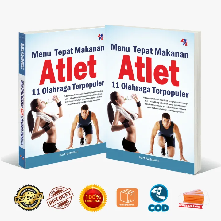 Buku Menu Tepat Makanan Atlet, 11 Olahraga Terpopuler | Lazada Indonesia