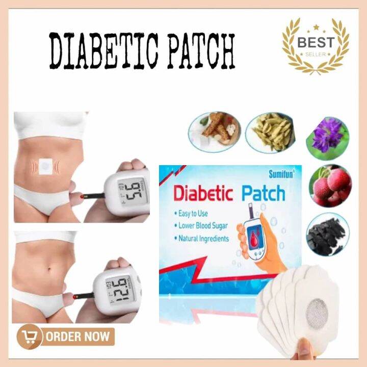 Original Diabetic Patch 6pcs/Bag Diabetes Plasters | Natural Herbs High ...