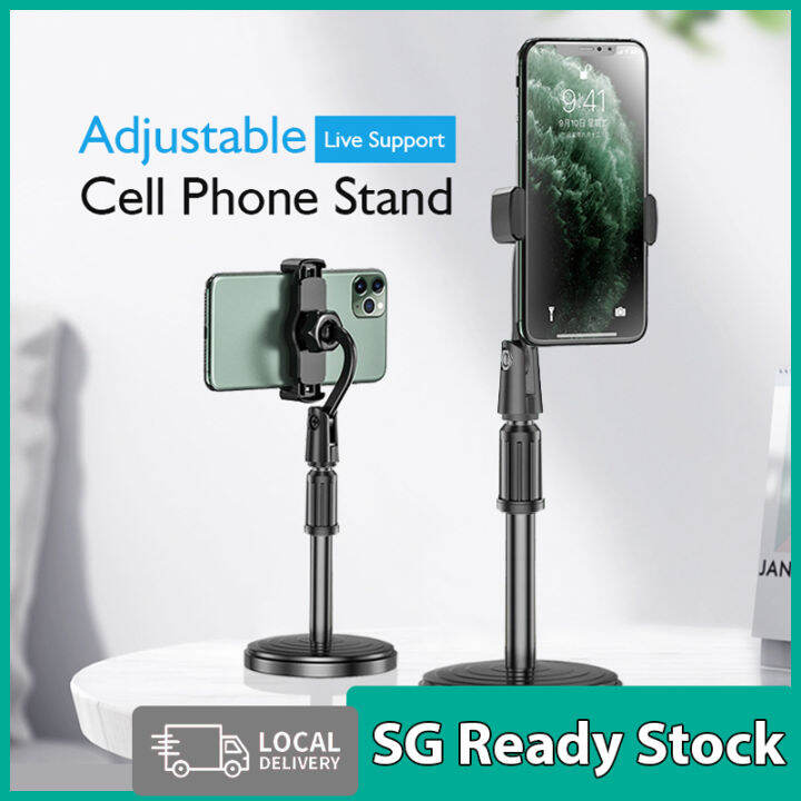 【SG Stock】Universal Phone Stand Retractable Mobile Phone Desktop Holder ...