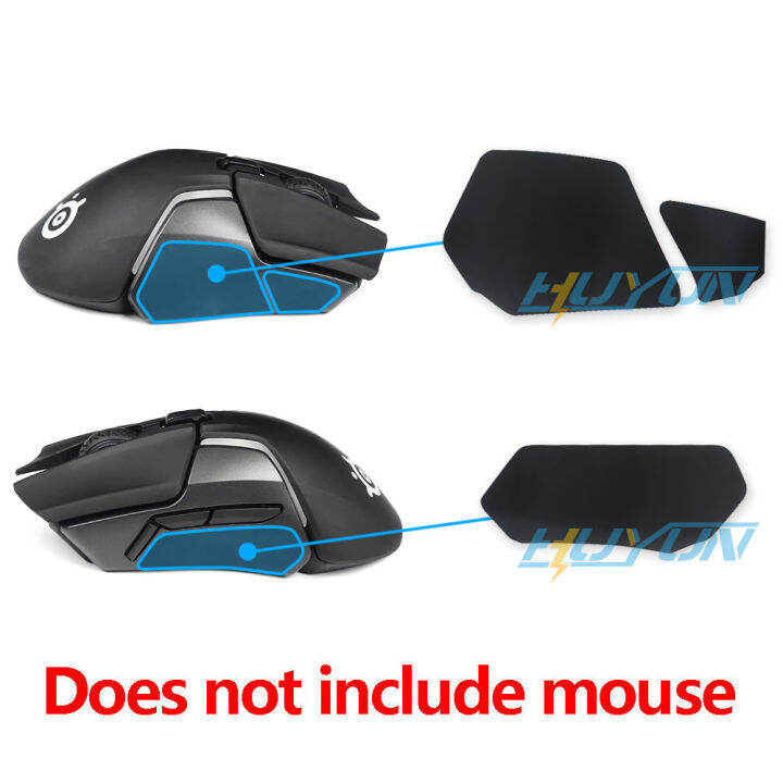 For Steelseries Rival 600 / Rival 650 mouse Anti-slip Side Grip Tape ...