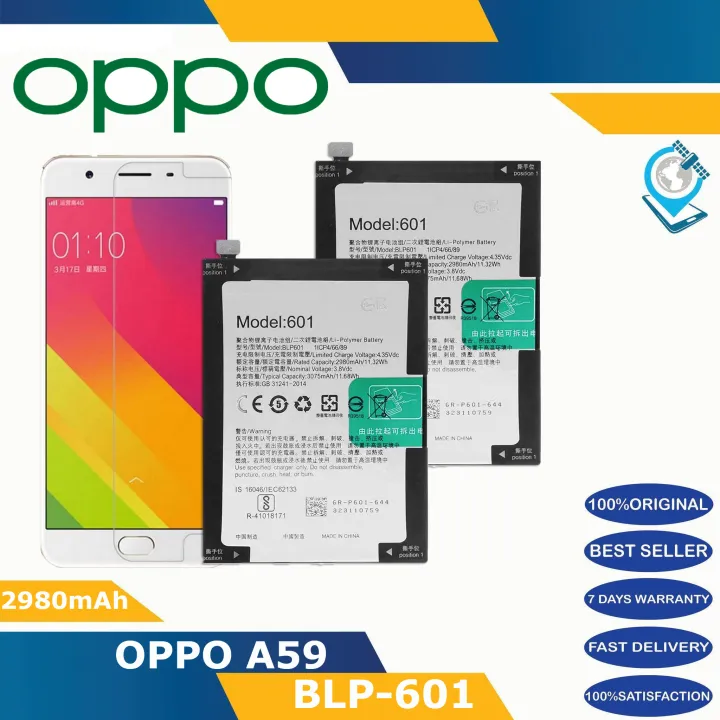 Oppo F1S A59 Battery Model BLP601 | Lazada PH