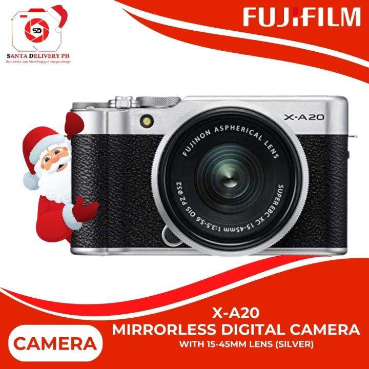 Fujifilm X-A20 with 15-45mm kitlens (SILVER) | Lazada PH