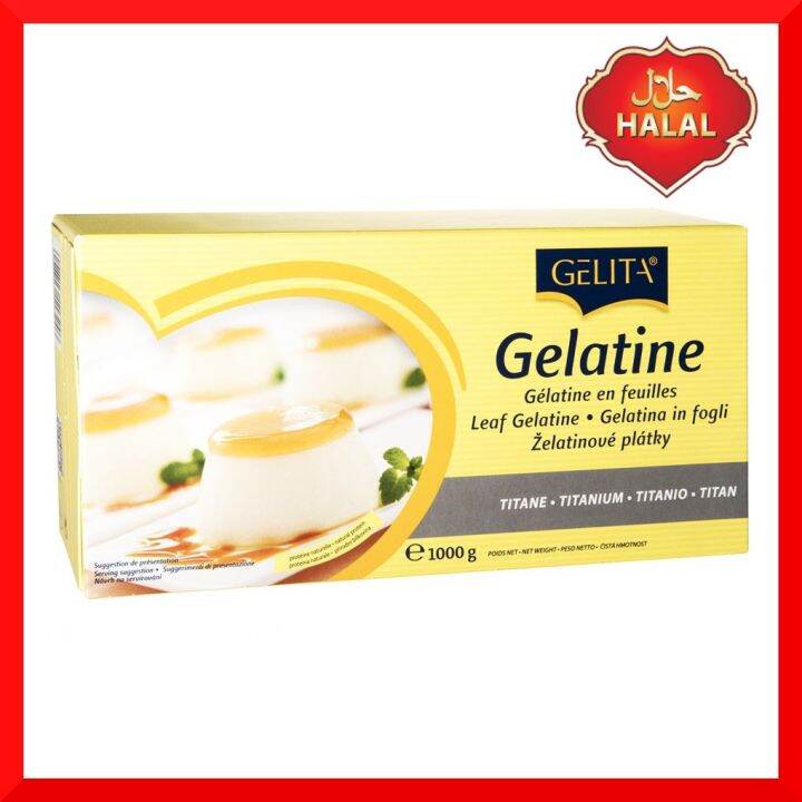 GELITA Gelatine Sheet / Gelatin Sapi Per Lembar Halal | Lazada Indonesia