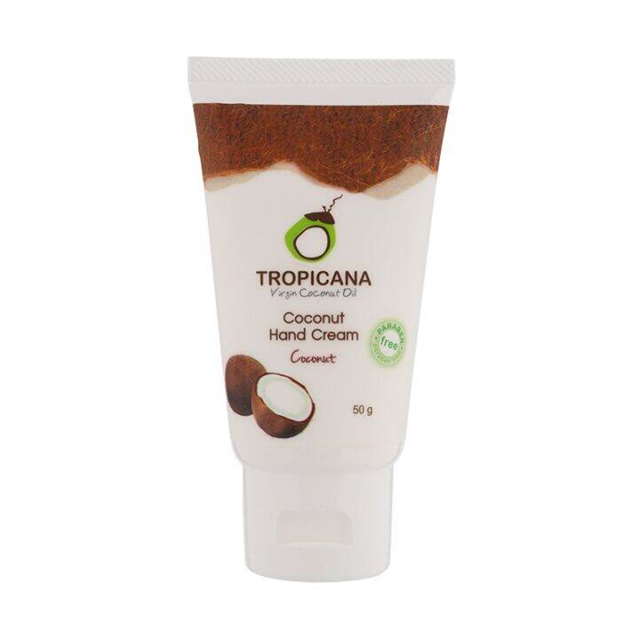 [Mega Sale] Free delivery จัดส่งฟรี Tropicana Coconut Coconut Oil Hand ...