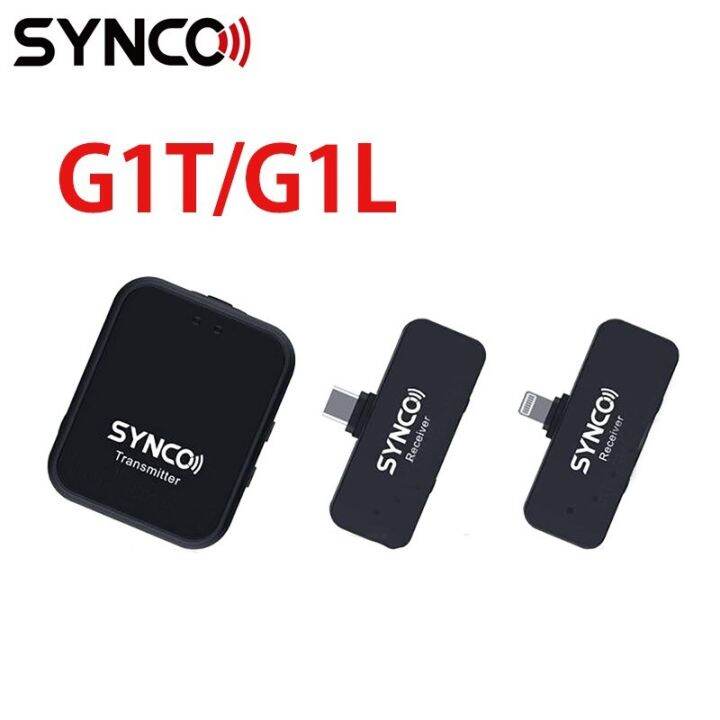 SYNCO G1 T L G1L G1T Wireless Lavalier Microphone System For Iphone Android Smartphone Type C ...