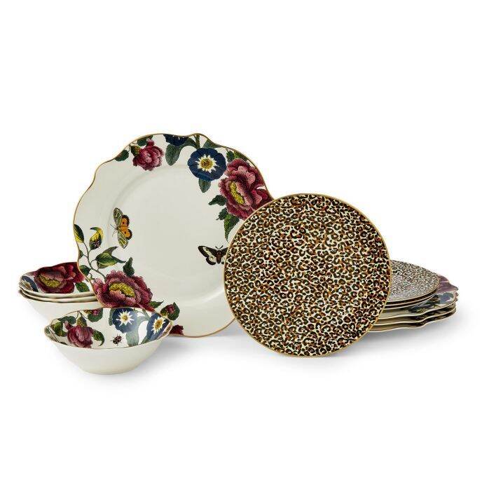 Spode Creatures of Curiosity 12 Piece Set ชุดจาน 12 ชิ้น Spode ...