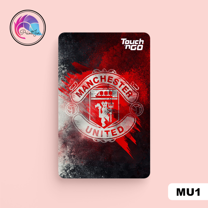 MANCHESTER UNITEDD ( SERIES 1 ) - Touch n Go Card Sticker Cover ...