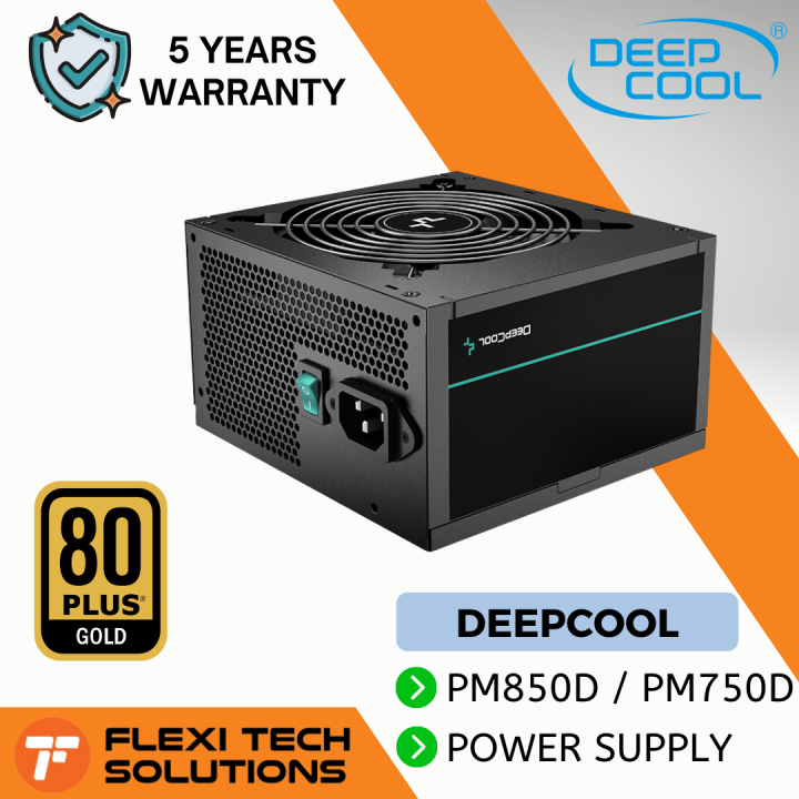 Flexi Tech DEEPCOOL PM850D / PM750D 80 Plus Gold Direct Cable 850w ...
