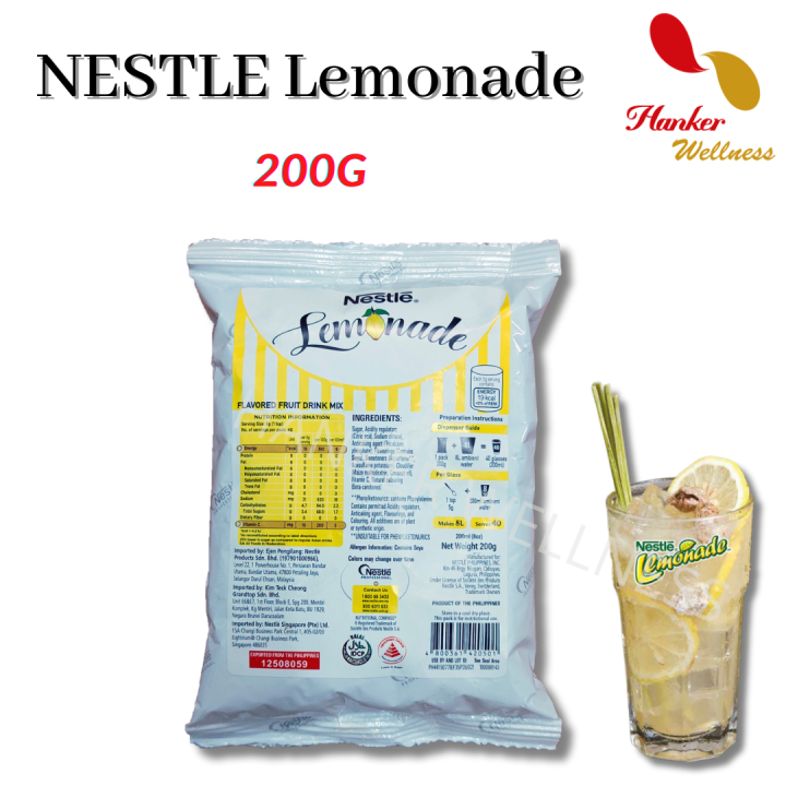 NESTLE Lemonade 200g | Lazada
