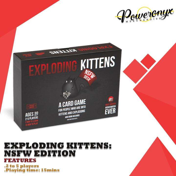 Exploding Kittens: NSFW Edition | Lazada PH